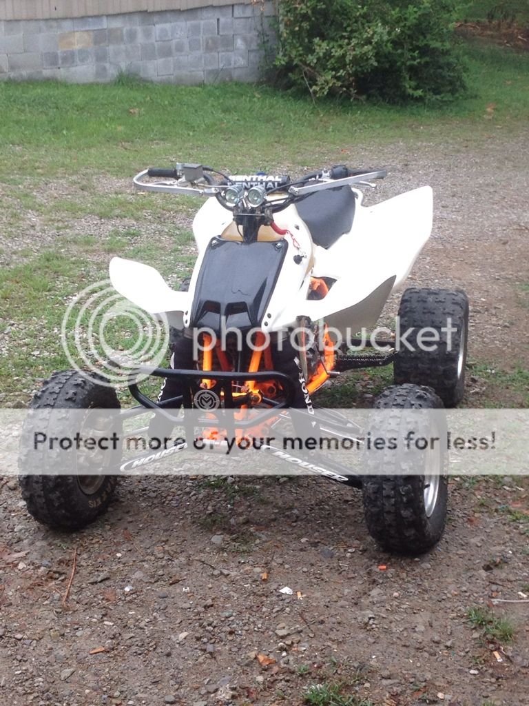 What's your frame color? | Honda TRX 450R