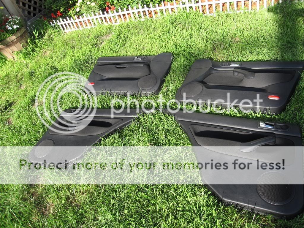 FS: set of (4) black mk4 jetta door panels | VW Vortex - Volkswagen Forum