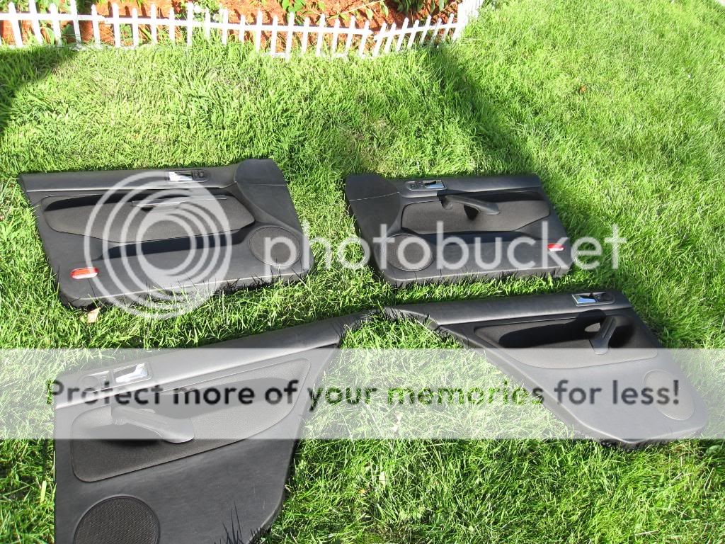 FS: set of (4) black mk4 jetta door panels | VW Vortex - Volkswagen Forum